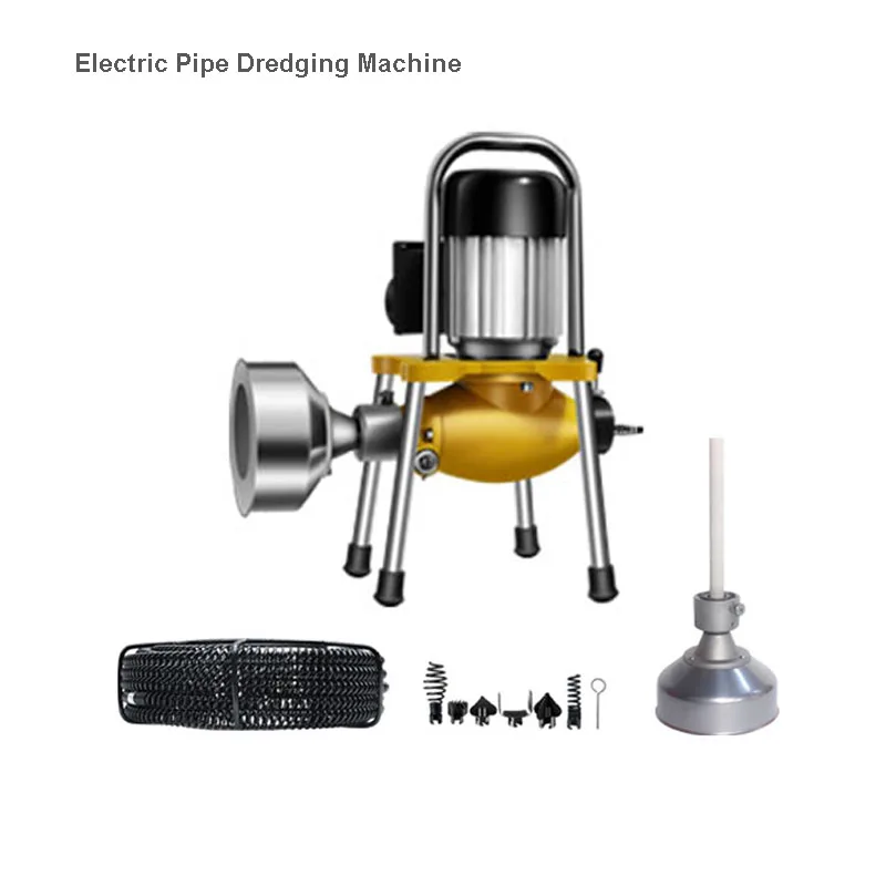 1500W-GQ-180-Electric-Pipe-Dredging-Machine-Profession-Sewer-Dredger ...