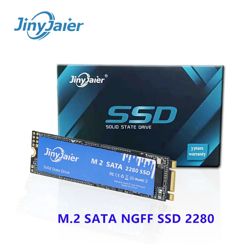 PC SSD 내부 솔리드 스테이트 디스크, M2 SSD 256GB 1TB JinyJaier M.2 NGFF SATA m2 ssd ...