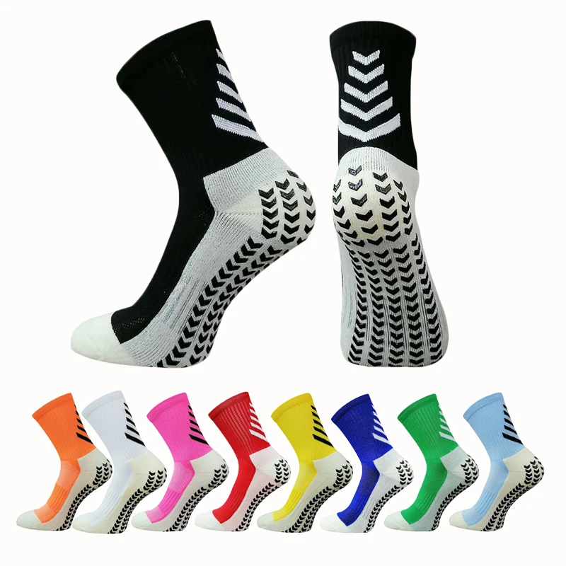 Men's Soccer Socks Non-Silp Professional Sports Socks Thickened Towel ...