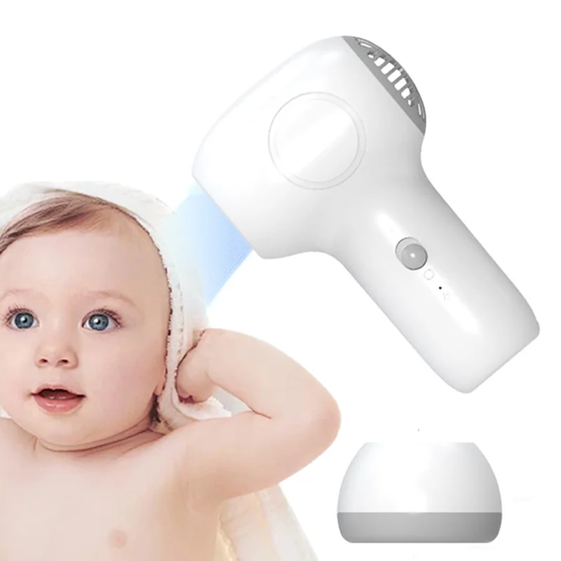 Cordless Baby Hair Dryer for Infant Kids Mini Hair Blow Dryer ...