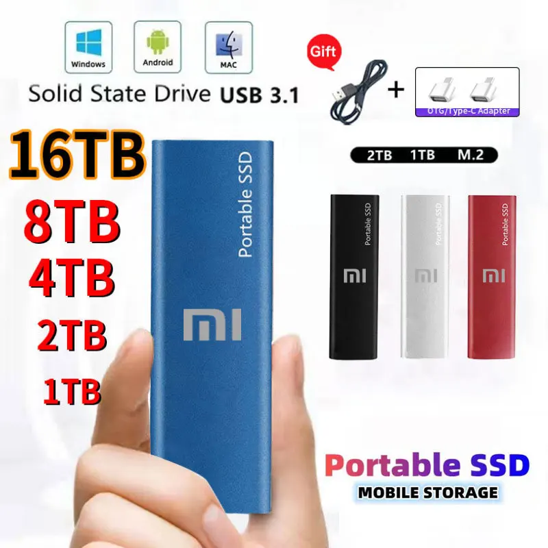 2023-Xiaomi-High-Speed-Portable-Ssd-30tb-External-Hard-Drive-Storage ...