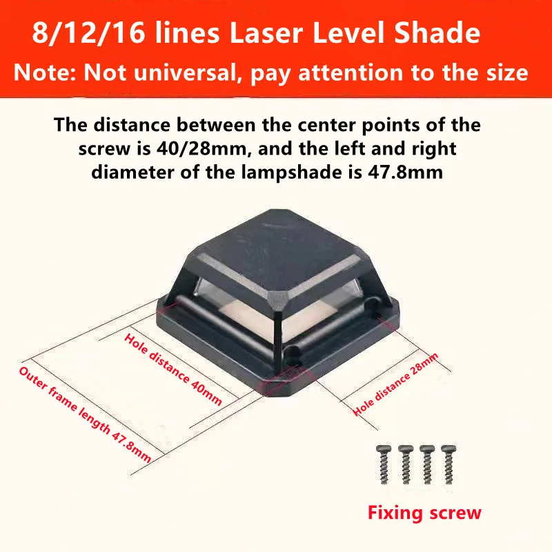 8/12/16 lines Laser Level Protecting Glass for Laser Level Self ...