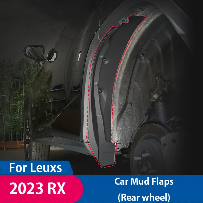 2Pcs-Car-Rear-Wheel-Mud-Flaps-For-Lexus-RX350-rx450-RX500h-2023-Fender ...