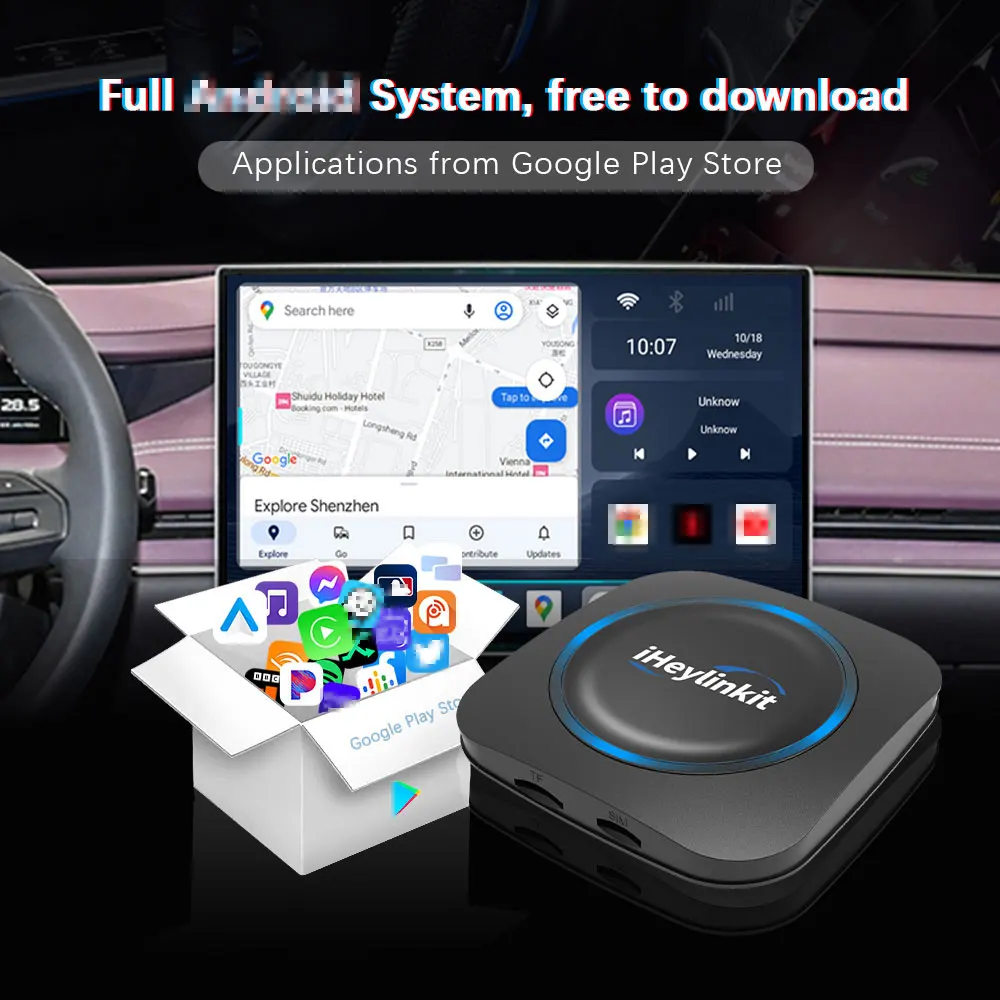 iHeylinkit-Wireless-CarPlay-Android-Auto-S65-AI-Box-QCM6115-Android-13 ...