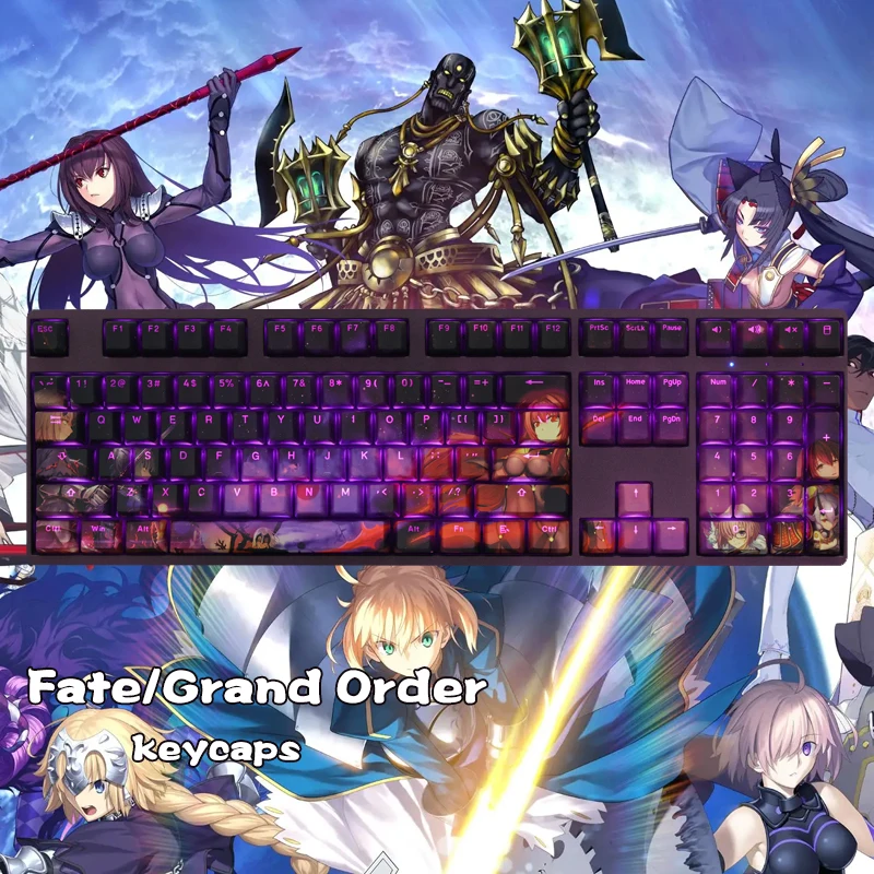 Fate-Grand-Order-Alter-Keycaps-Mechanical-Keyboard-Decoration-Five ...