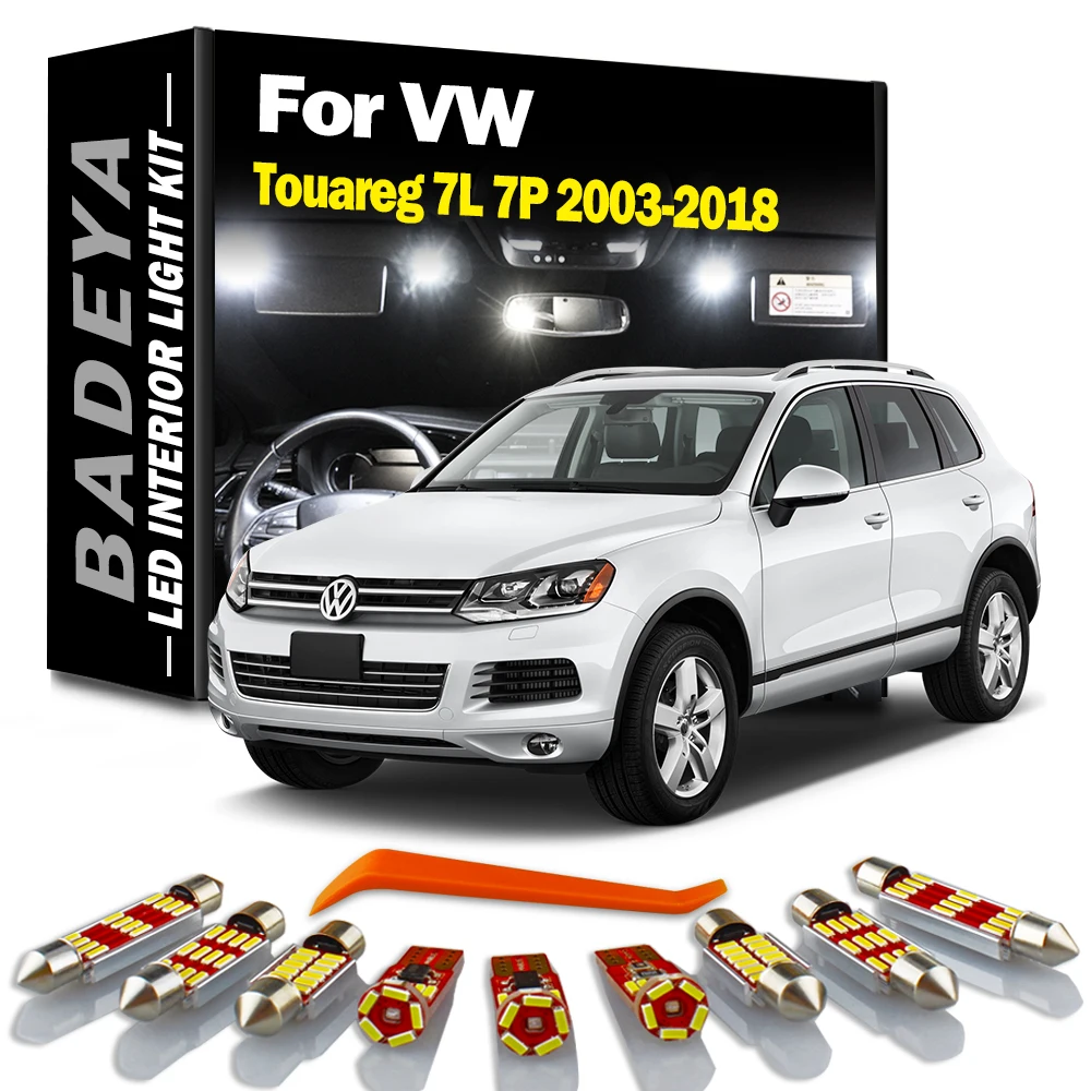 LED-Interior-Dome-Map-Light-Kit-Accessories-For-VW-Volkswagen-Touareg ...