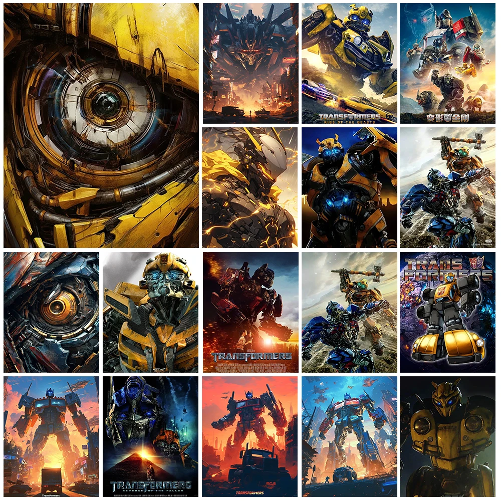 Zipper-Bag-5D-DIY-Transformers-Diamond-Painting-Kit-Car-Sticker-Diamond ...