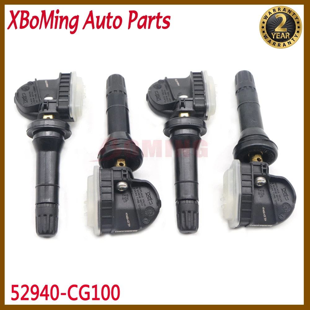 Tire Pressure Sensor Monitoring System Tpms 52940-cg100 433mhz For Kia ...
