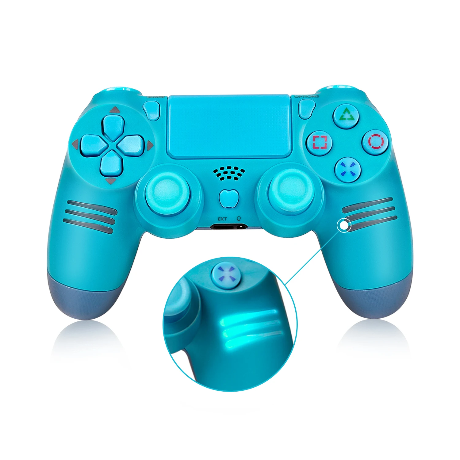 Meteor-Light-Wireless-Controller-for-PS4-Console-PS4-Game-Joystick-with ...
