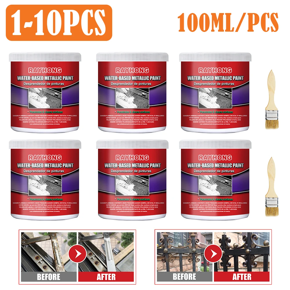 1-10-100ML-Car-Anti-Rust-Chassis-Rust-Converter-Water-Based-Primer ...