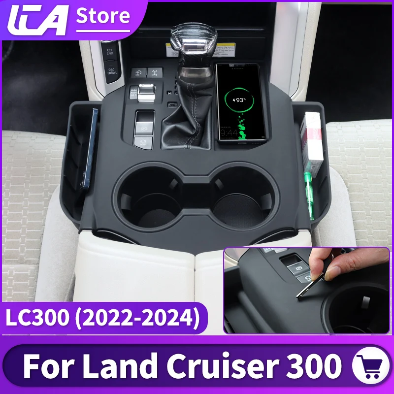 For-2021-2024-Toyota-Land-Cruiser-300-center-console-Storage-Protection ...