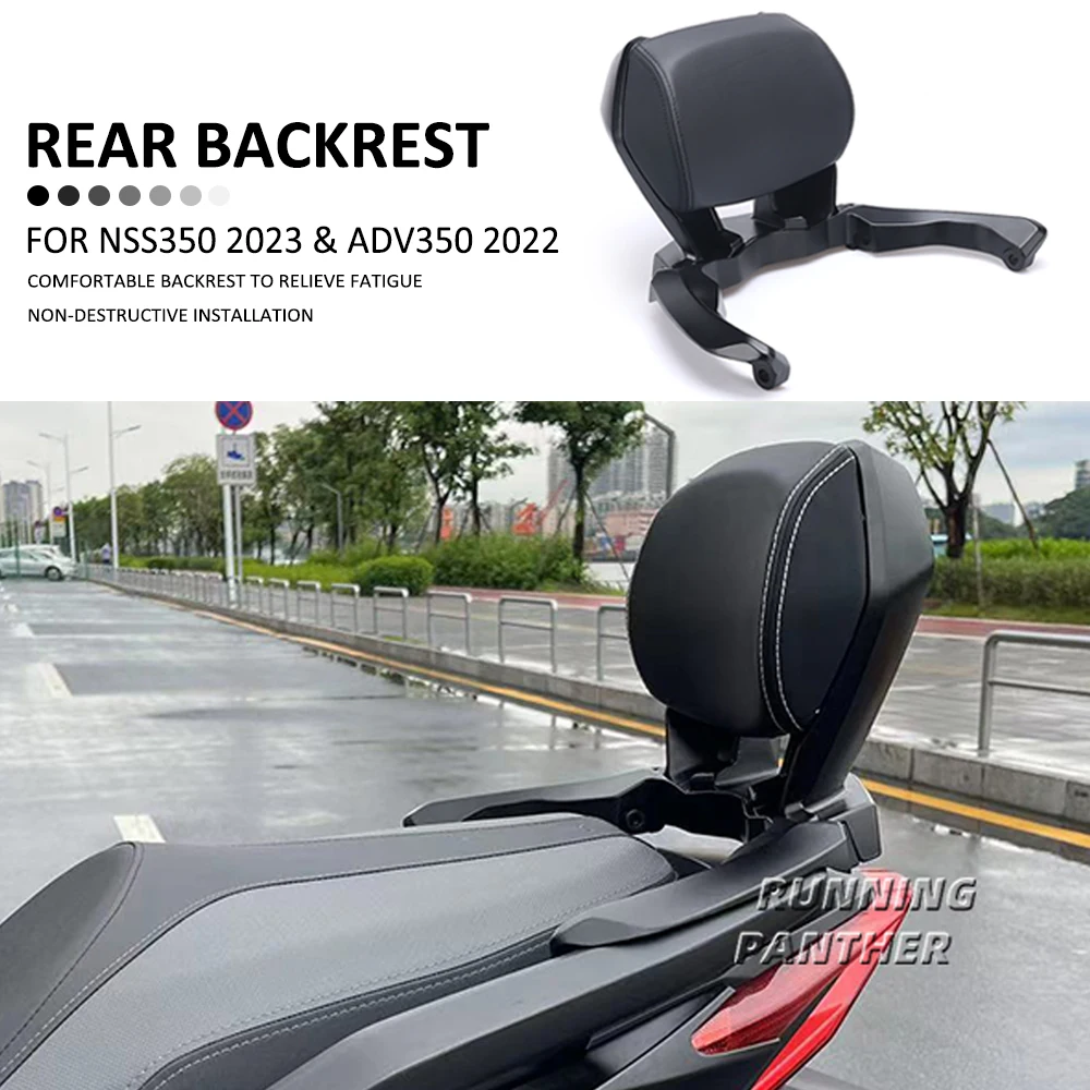 For-Honda-NSS350-NSS-350-2023-ADV350-ADV-350-2022-Motorcycle-Black-Rear ...