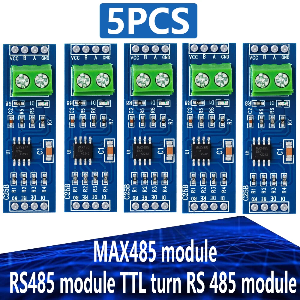 5PCS EGBO MAX485 module RS485 module TTL turn RS 485 module MCU ...