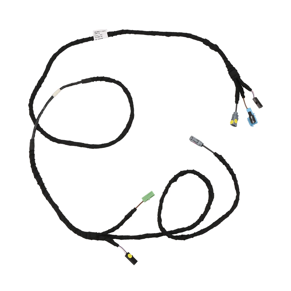 3C8971192C Car Rear Trunk Boot Cable Set for VW PASSAT CC 3C8 971 192 C ...