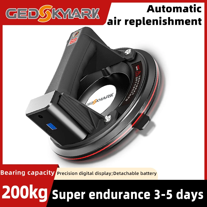 New Electric Suction Cup Sucker For Tile Granite Glass 8 Inch ...