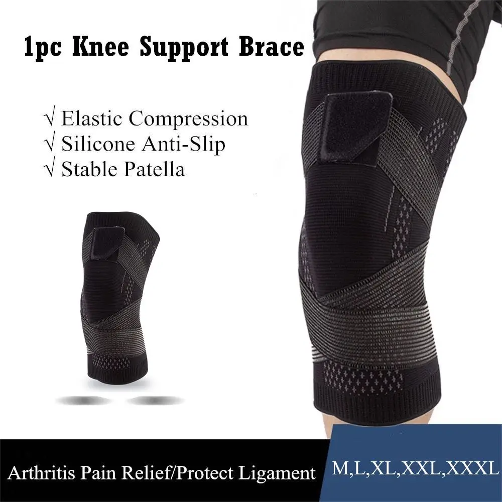 Arthritis Protection Joints Support Sport Knee Brace Knee Pads Strap ...