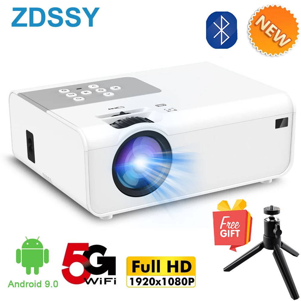 ZDSSY-P92-Native-1920x1080P-Projector-Mini-Android-Bluetooth-WiFi-Video ...