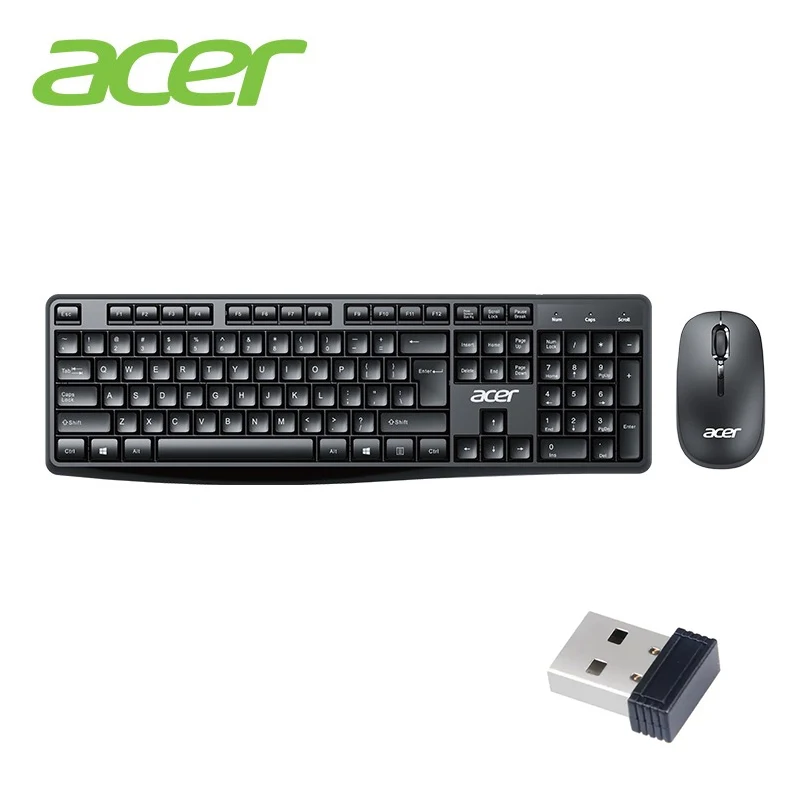 Acer-Wireless-Keyboard-Mouse-Combos-Kit-Ergonomics-Office-2-4G-USB ...
