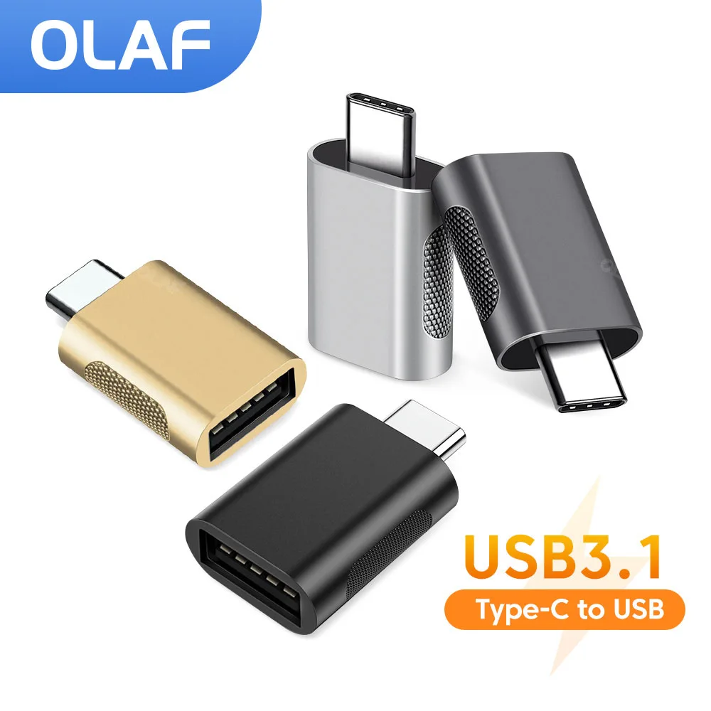 Olaf-Type-C-To-USB3-1-Adapter-OTG-Type-C-Male-To-USB-Female-Converter ...