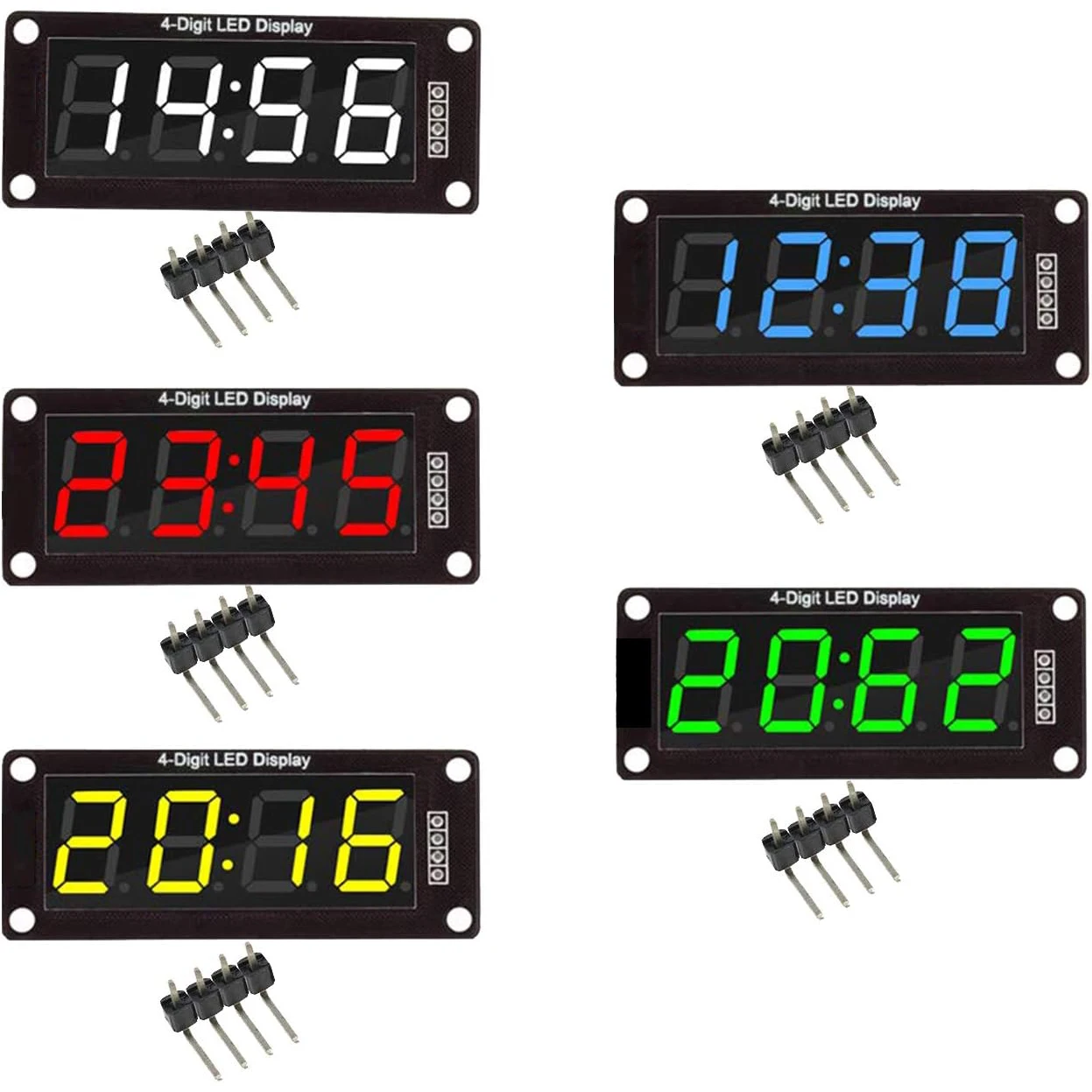 TM1637-pantalla-LED-Digital-de-0-56-tubo-Decimal-de-7-segmentos-reloj ...