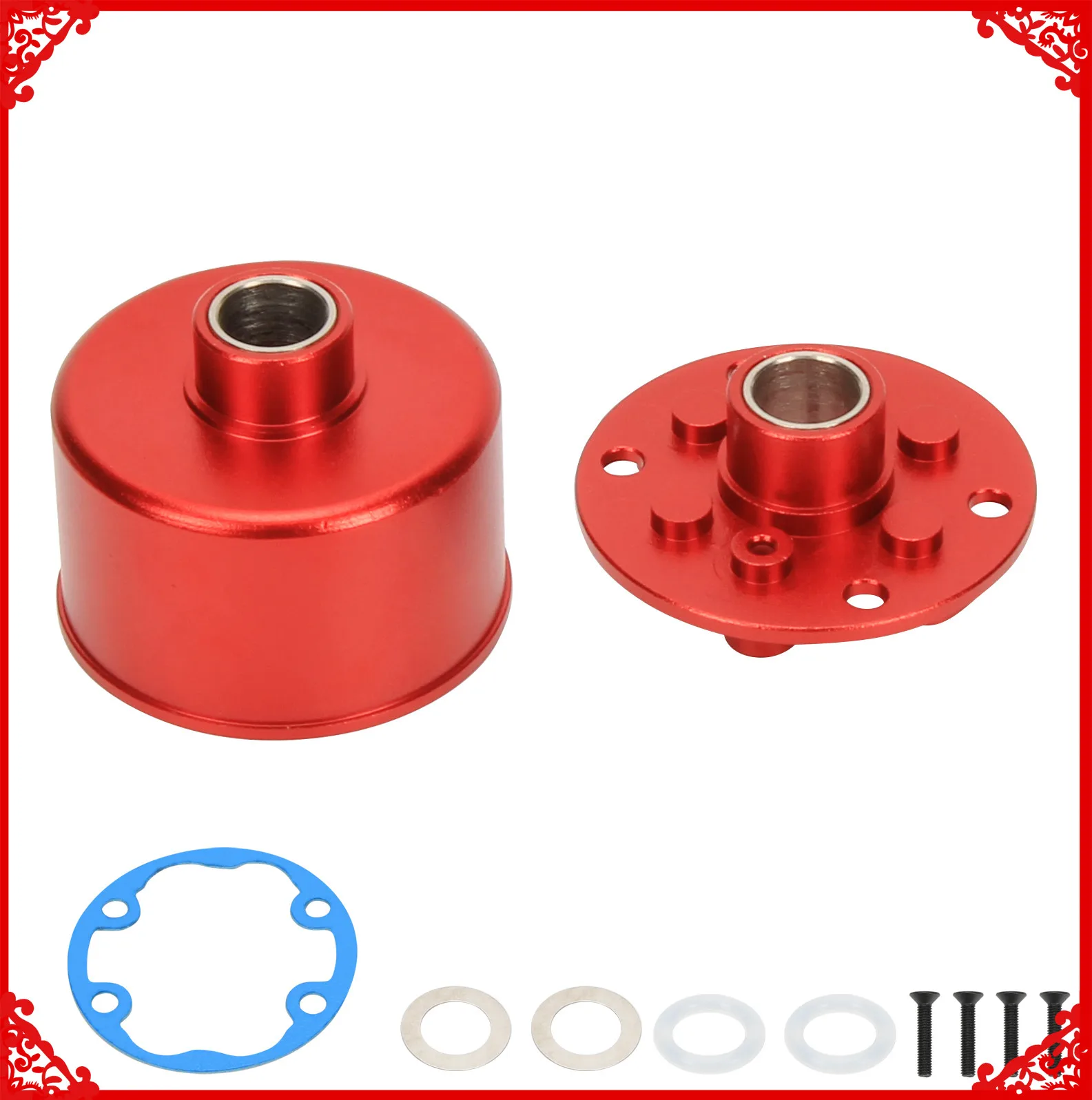 Aluminum alloy Diff case set for 1/10 ARRMA 3s&Mega550 Typhon ...