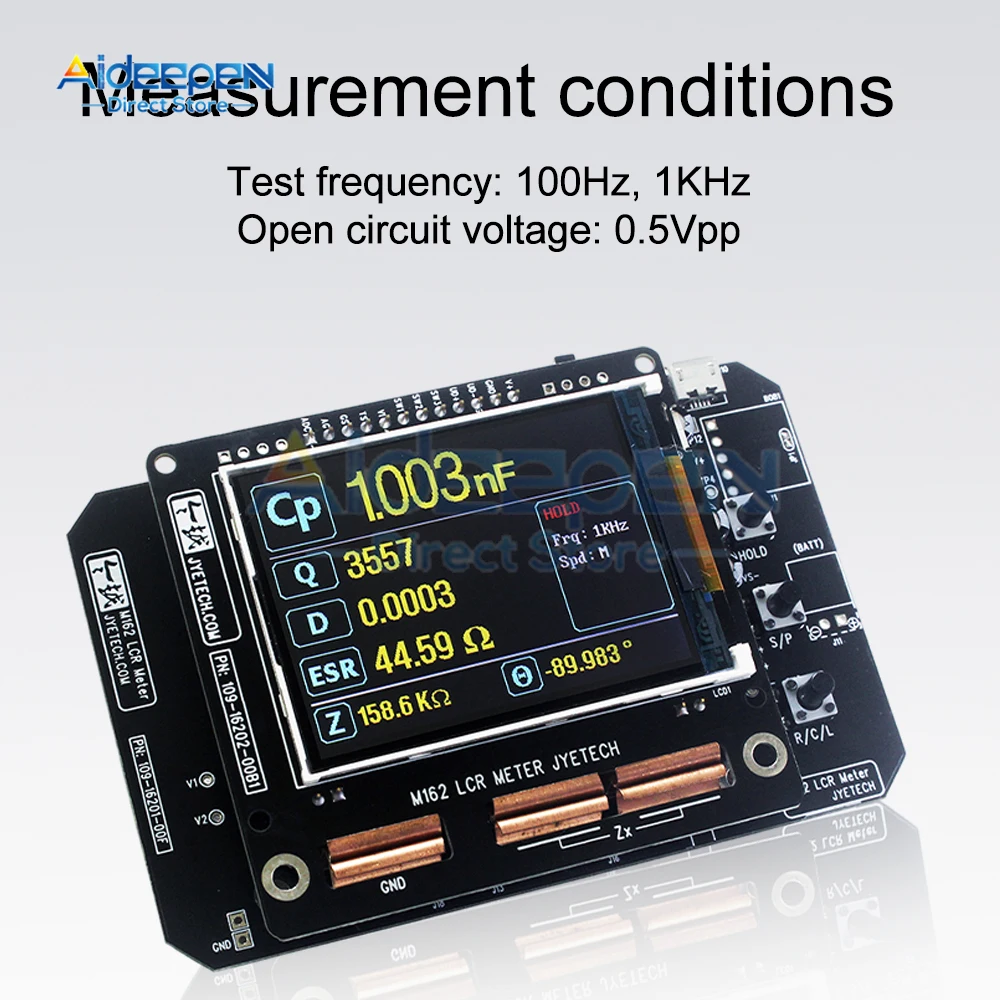 M162-LCR-Meter-DIY-Kit-Portable-Capacitance-Tester-Multifunction ...