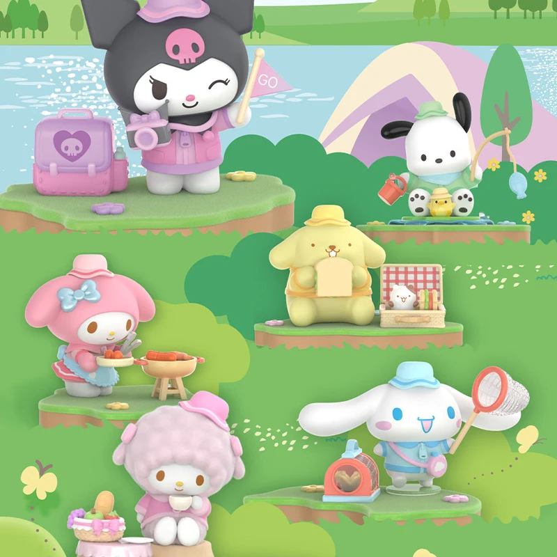 Anime-Cartoon-echte-Sanrio-Familie-meine-Melodie-Camping-Kumpel-Serie ...