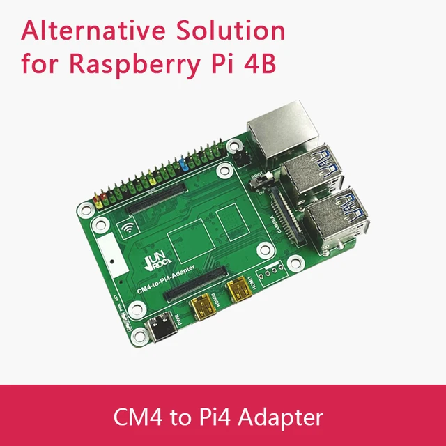 CM4 to Pi 4 Adapter , for Raspberry Pi Computer Module 4 , Replace Raspberry Pi 4 Module B with ...