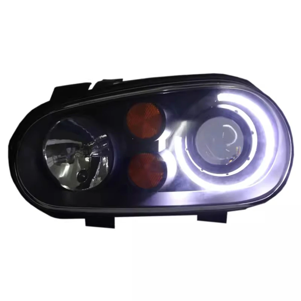 Conjunto-de-Faros-de-coche-para-02-08-Volkswagen-vw-golf-4-mk4-led-DRL ...
