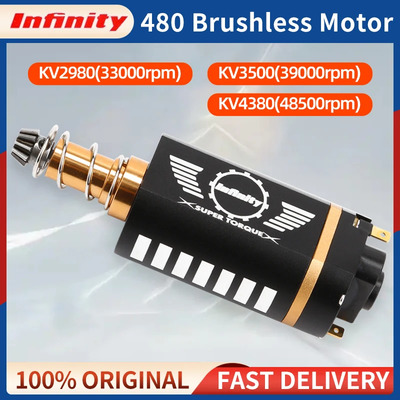 Infinity-480-Brushless-Motor-KV2980-KV3500-KV4380-2-4S-Lipo-High-Torque ...