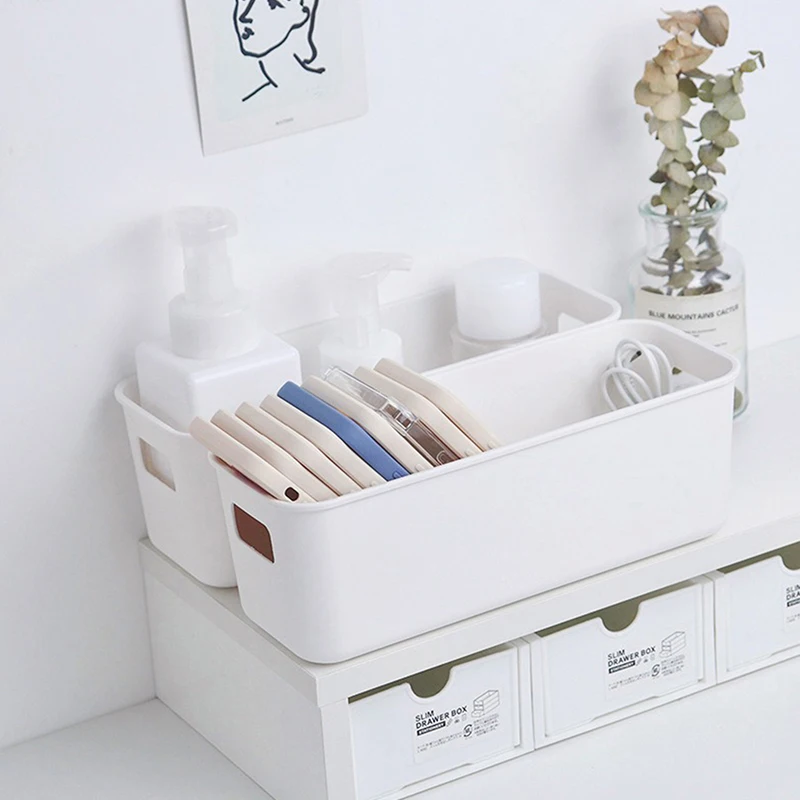 1/3PCS Multifunctional Desktop Storage Box Toiletries Cosmetic Sundries ...