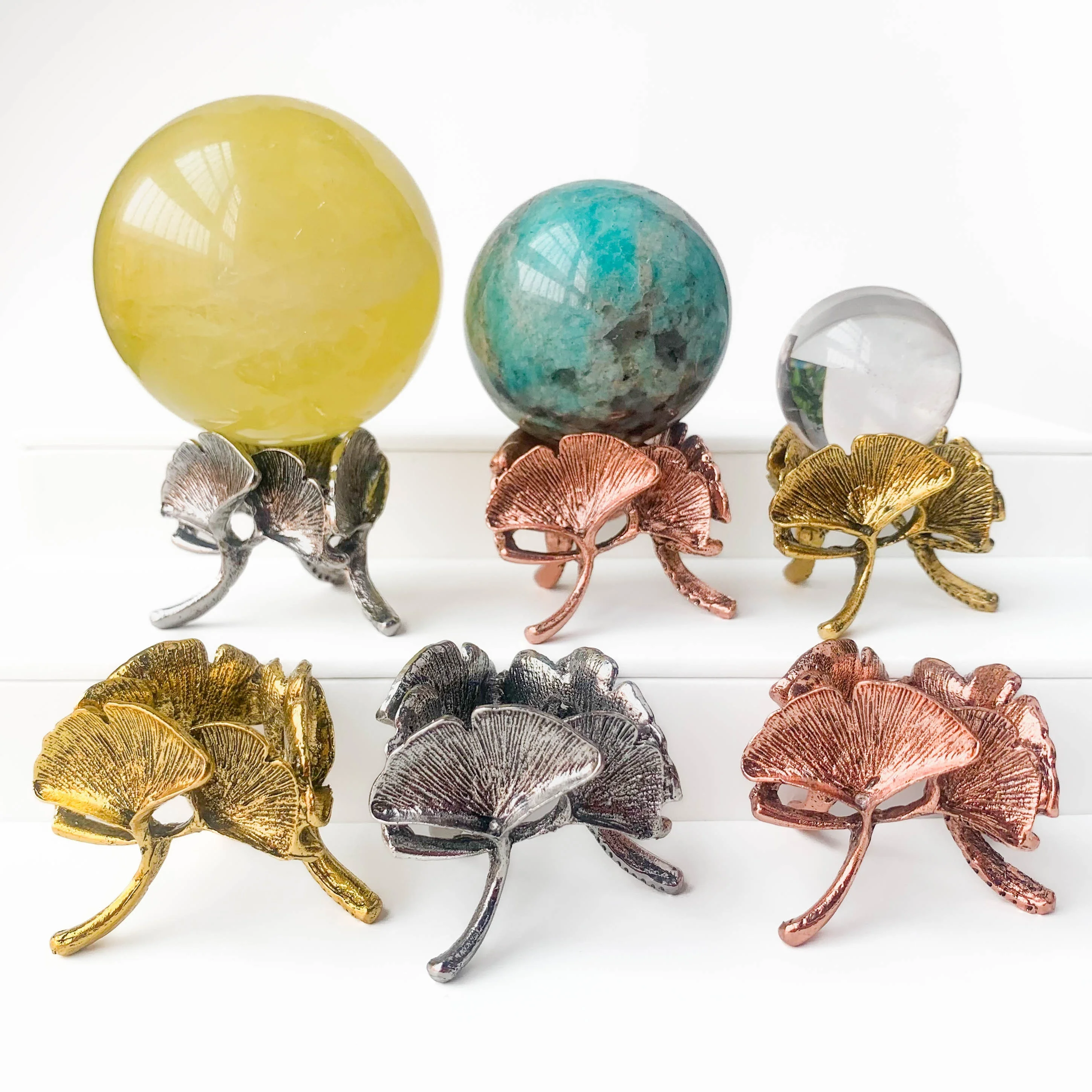 Boho Crystal Sphere Base Stand Ornaments For Placing All Kinds Of ...