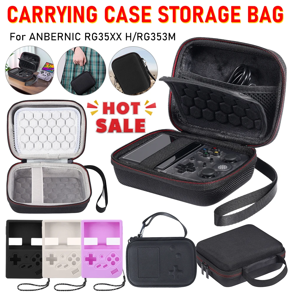 Hard-Carrying-Case-Handheld-Game-Console-Organizer-For-RG35XX-Series ...