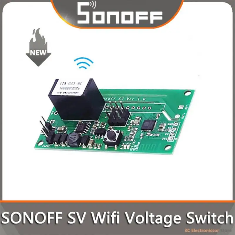 SONOFF SV Wifi Smart Switch Schakelaar Relay 5-24V Safe Voltage Switch ...