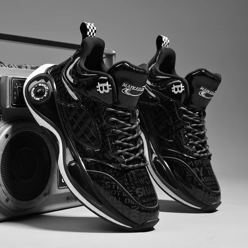 Band-Design-Shoes-Men-High-quality-Leather-Sports-Shoes-Chunky-Sneakers ...