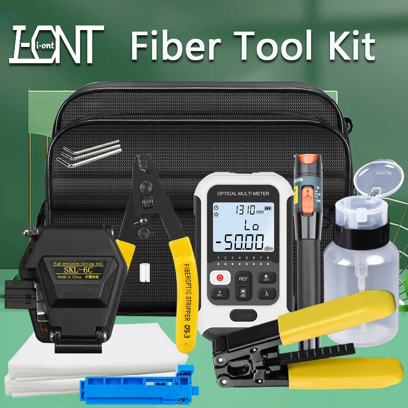 FTTH-Fiber-Optic-Tool-Kit-with-Fiber-Optic-Power-Meter-and-10mW-Visual ...