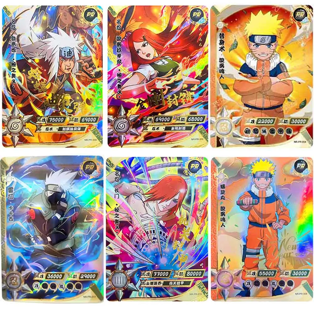 KAYOU Genuine Naruto PR Card Kakashi Uchiha Naruto Tsunade Rare Collection Card – Dropshipper.com