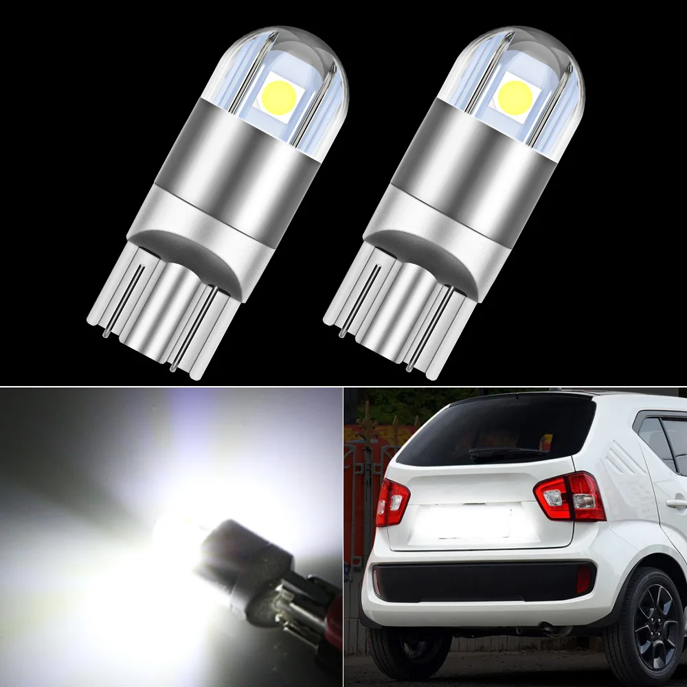 2pcs-LED-License-Plate-Light-Bulb-Lamp-W5W-T10-Canbus-For-Suzuki-Swift ...