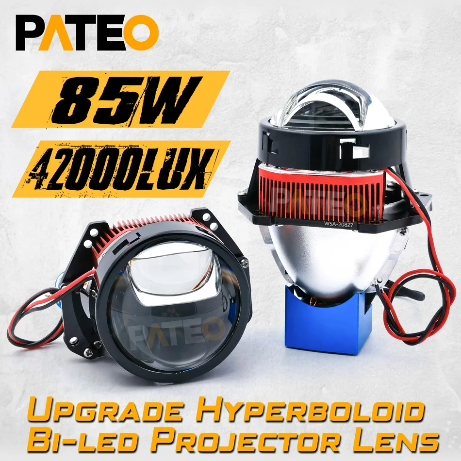 85w Matrix Bi-led Projector Lenses 3 Inch Headlight Hyperboloid Led ...