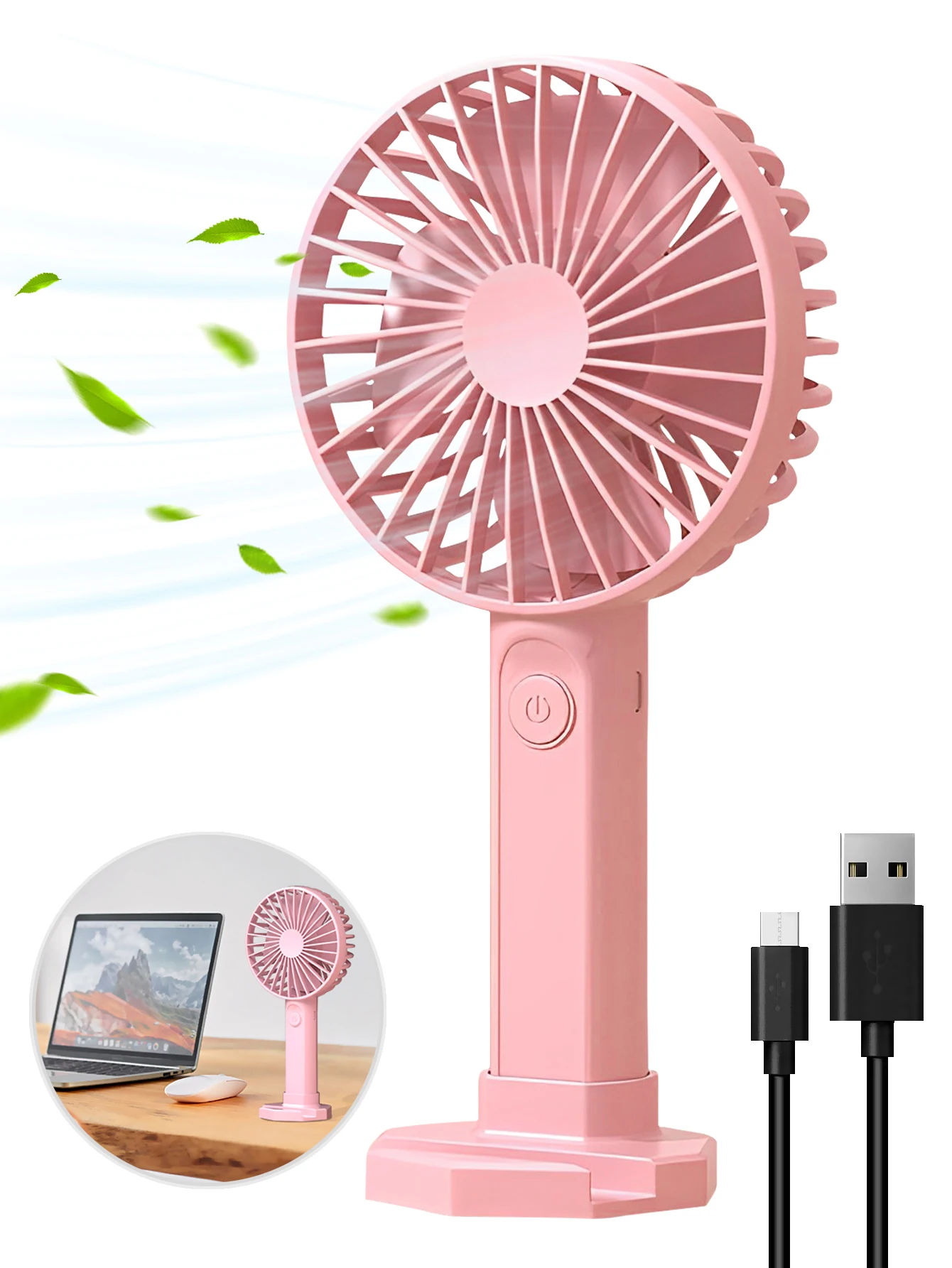 Summer-Portable-Handheld-USB-Rechargeable-Fan-Desktop-Air-Cooler ...