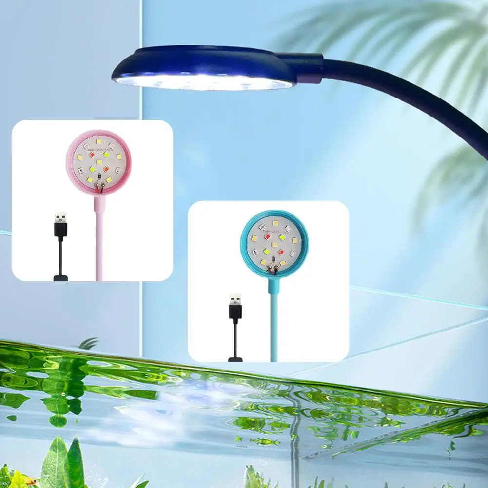 Mini-Fish-Tank-Lighting-Led-Light-Waterproof-Usb-360-Degree-Rotation ...