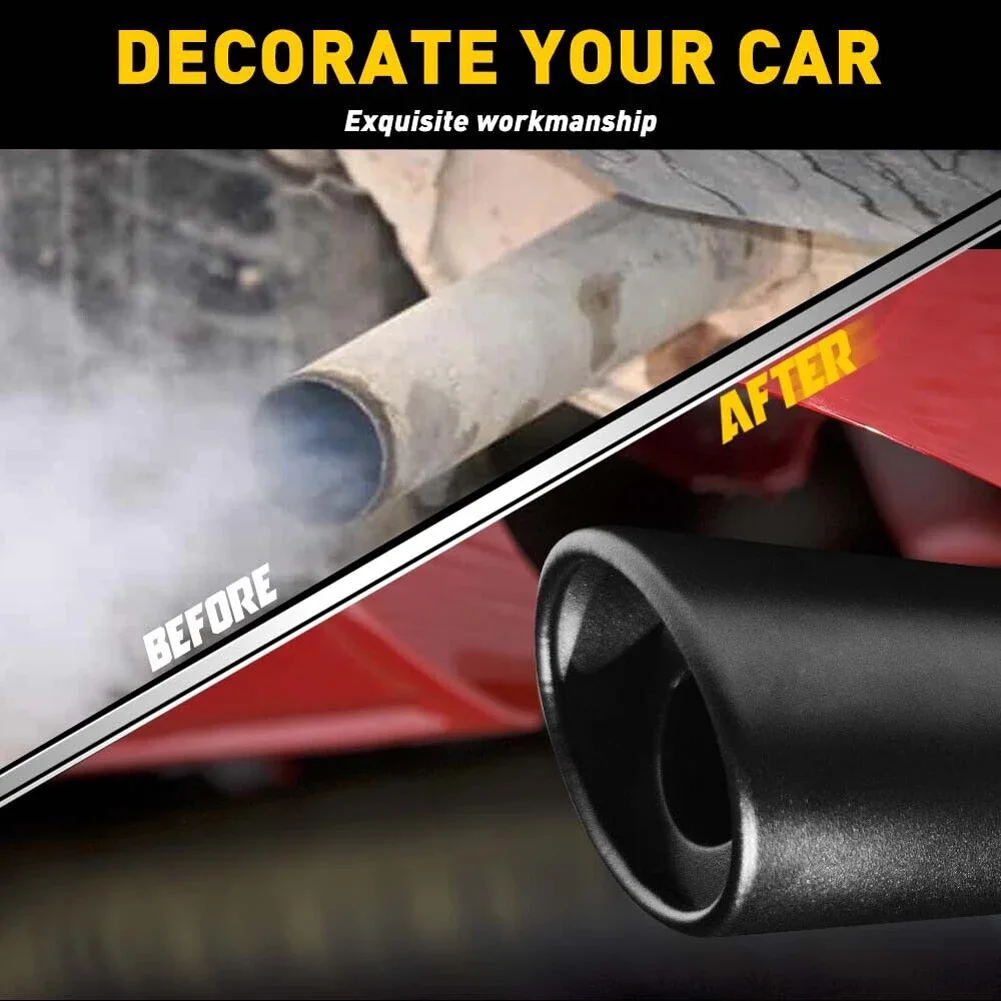 Car-Decoration-Car-Exhaust-Muffler-Tip-Aluminum-Alloy-Tail-Throat ...