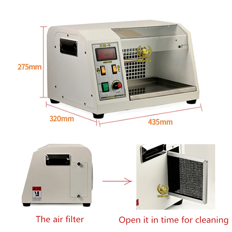Polishing-Machine-With-Dust-Collector-Mini-Grinding-Motor-Jewelry ...