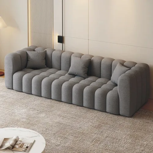 Luxury Italiano Sofa Puffs & Designer Living Room Couch | Elegant ...