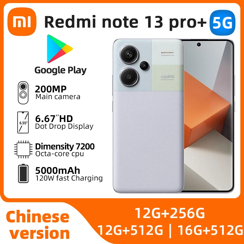 xiaomi-redmi-note-13pro-Android-5G-Unlocked-6-67-inch-12GB-RAM-256G-ROM ...