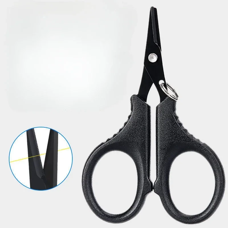 Titanium-Coating-Stainless-Steel-Fishing-Scissor-Plier-Cut-PE-Braid ...