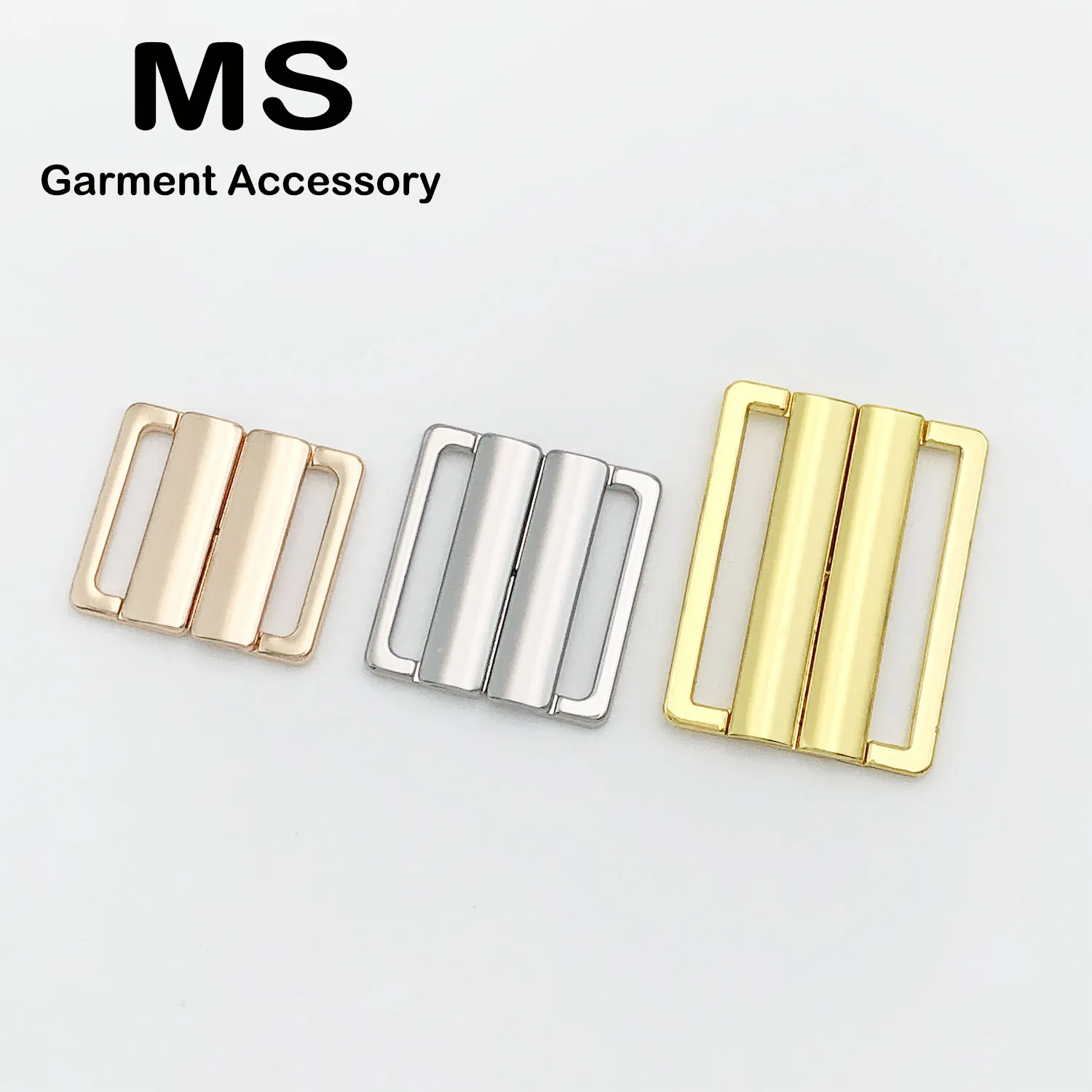 Metal Back Closure Bra Quick Linker Clip Swimsuit Clothes Fasteners ...