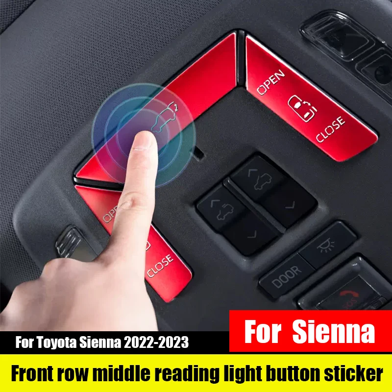 Voor-Toyota-Sienna-2023-2022-2021-Voorste-Rij-Leeslicht-Middelste-Rij ...