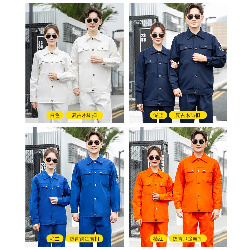 Flame-Retardant-Work-Suit-For-Men-Pure-Cotton-Anti-Ironing-And-Heat ...