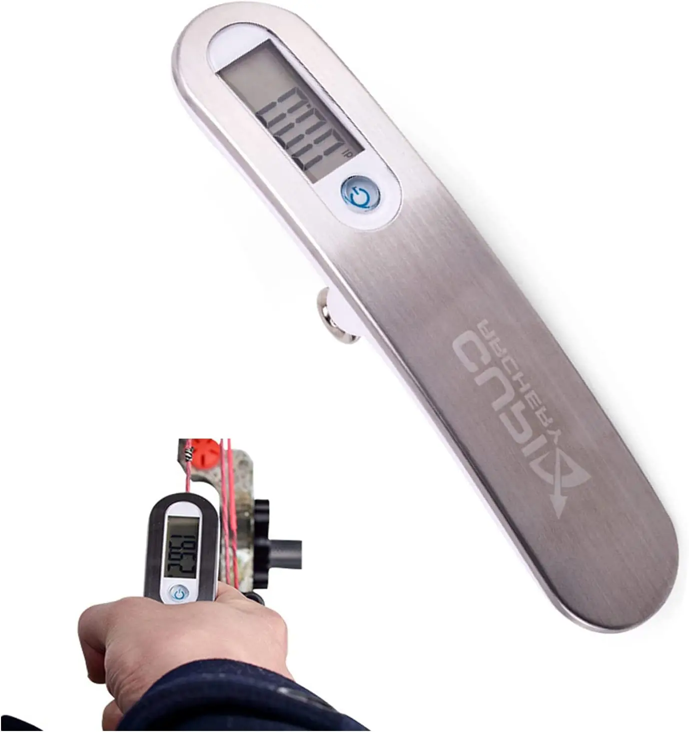 Archery-Bow-Scale-with-Clear-LCD-Display-Portable-Draw-Weight-Bow-Scale ...